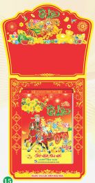 Lịch Bloc Đại Đặc Biệt (17x24) - Phong Thuỷ (HA14) - Xuân Bính Ngọ 2026 ...